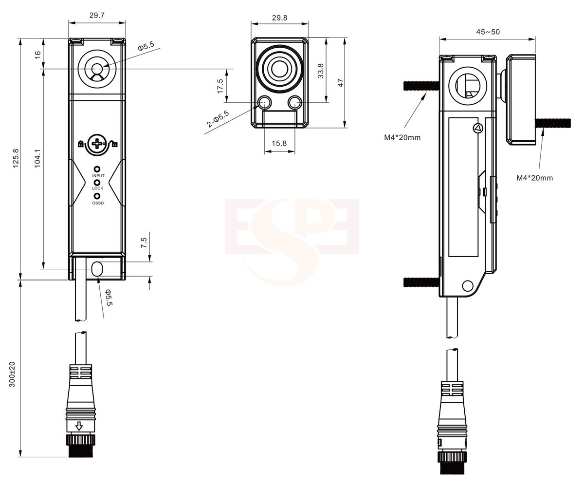 Custom SLR High Level Safety Interlock
